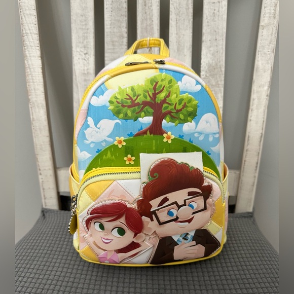 Loungefly | Bags | Loungefly Disney Pixar Up Carl Ellie Cloud Gazing ...